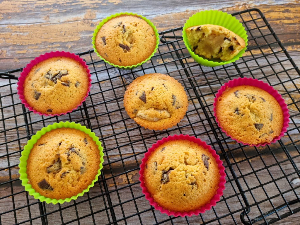 Muffins med æggelikør - HENRIKS MADBLOG